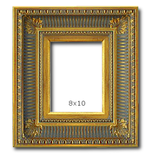 Neoclassical: Empire Style, Fluted Cove, Acanthus Corners, Frame EMP001