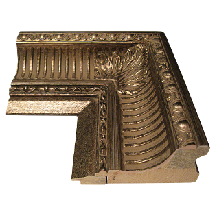 Neoclassical: Empire Style, Fluted Cove, Acanthus Corners, Frame EMP001