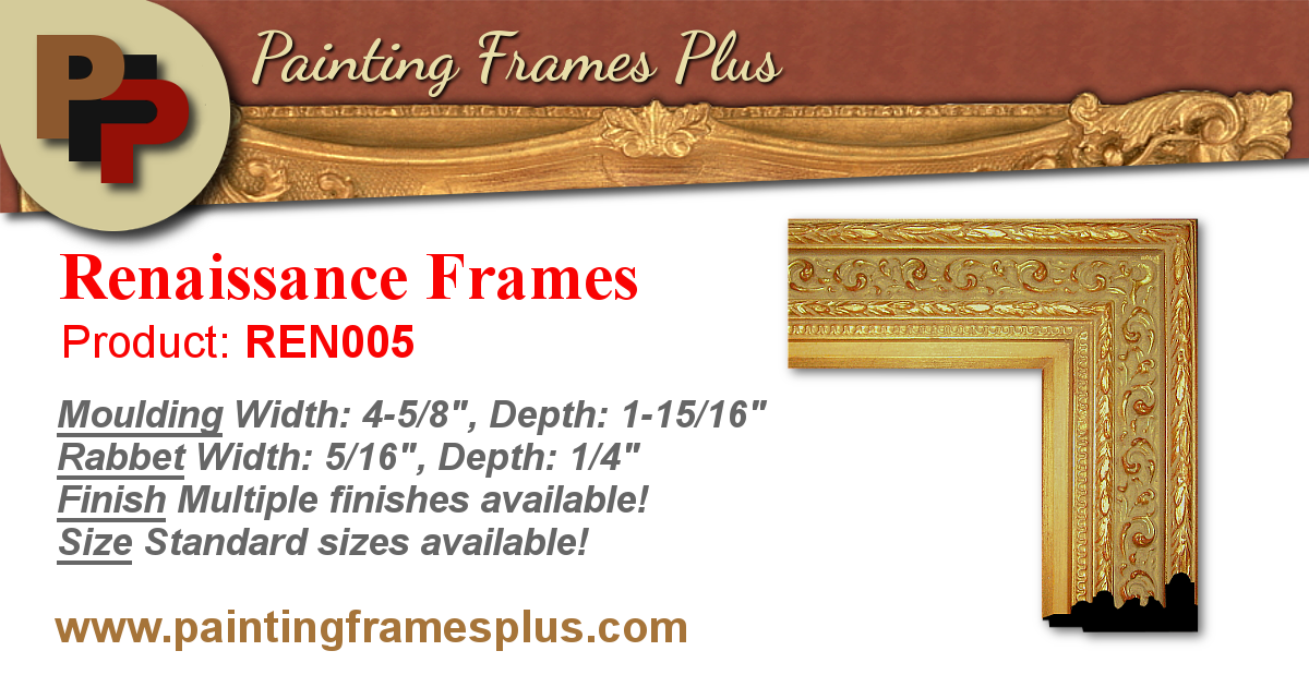 Renaissance: Cassetta Style Frame REN005